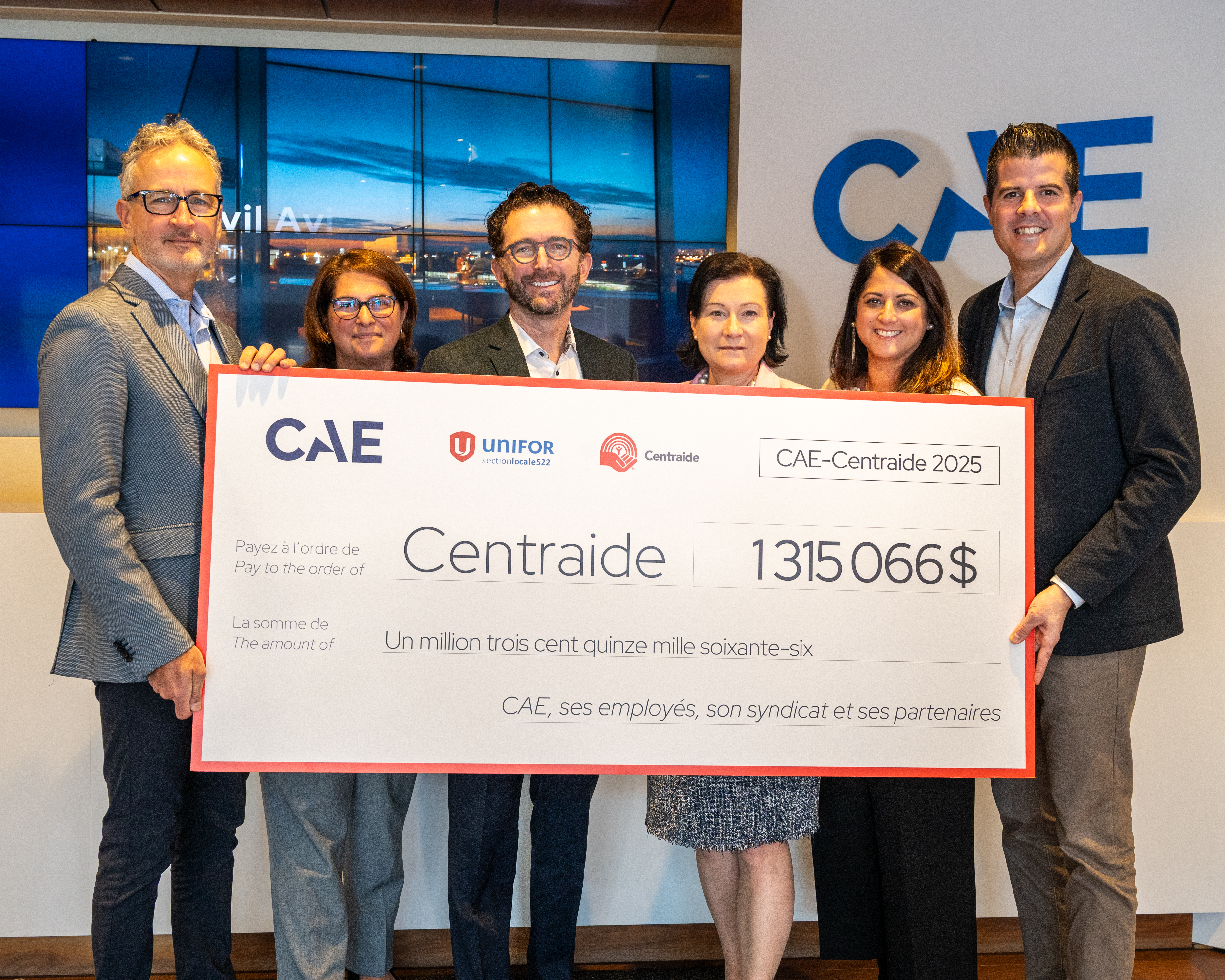 CAE employees, union, and partners raise record $1.3 million through ...